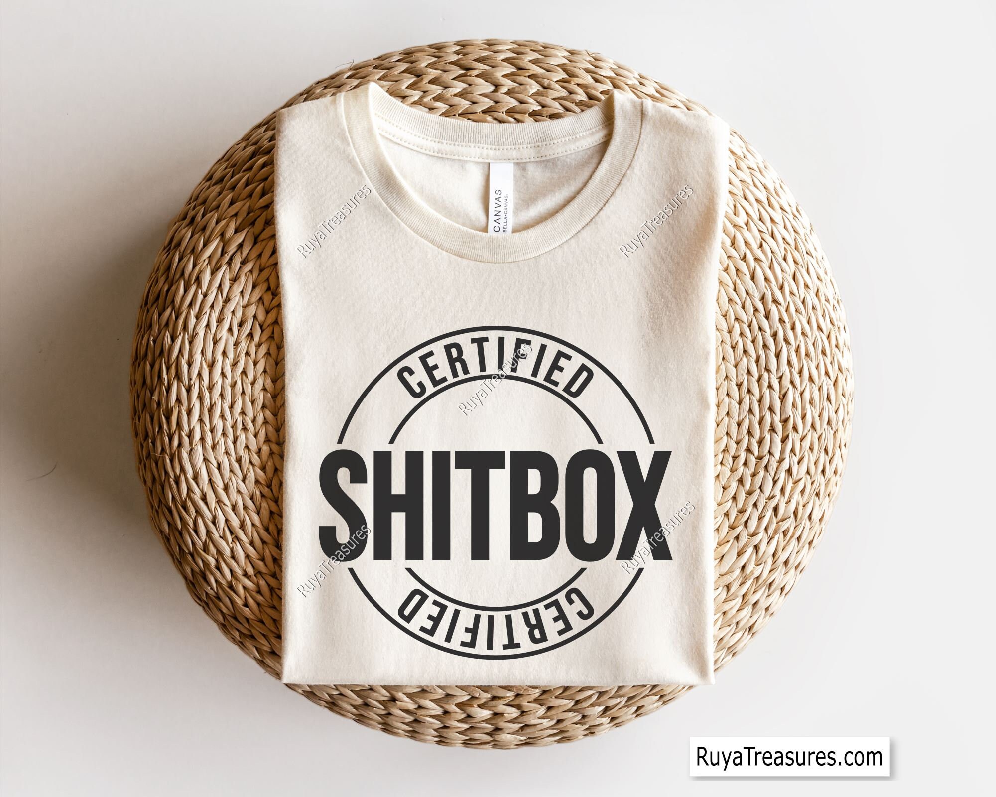 Certified Shitbox Svg Png, Shitbox Svg, Funny Car Decal Svg, Funny Svg ...