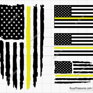 Dispatcher Svg Png, 911 Dispatcher Svg, Dispatch Svg, Distressed Flag ...