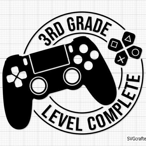 Level Third Grade Svg Back to School Svg 3rd Grade Cut - Etsy