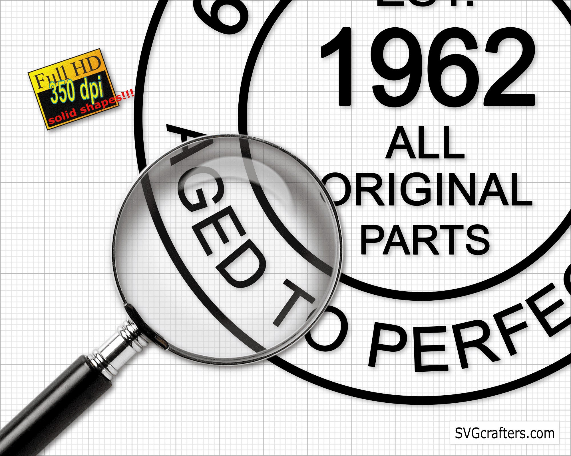 60th Birthday Svg 60th Svg Old Number 60 Svg 60th Cut File - Etsy