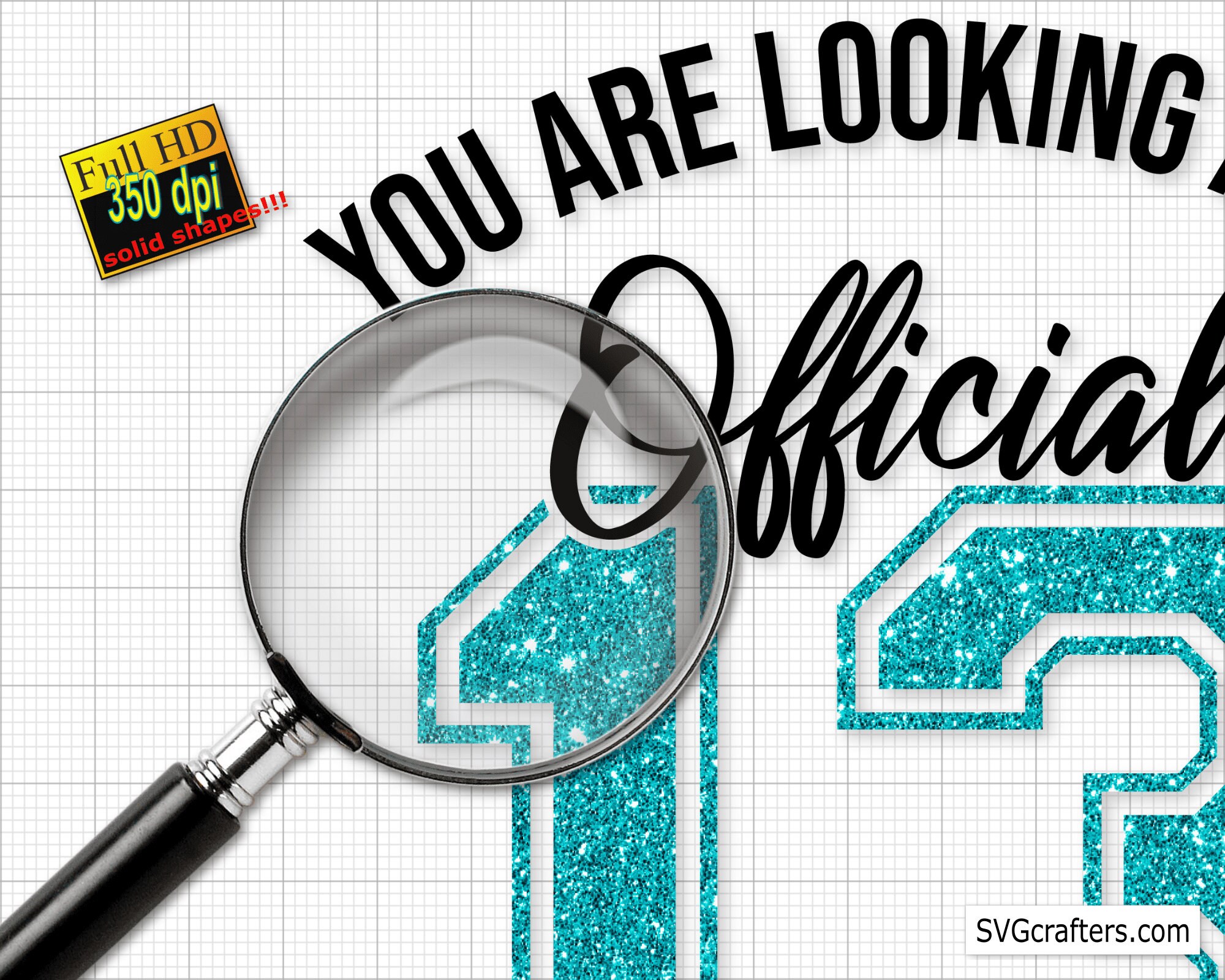 13 Official Teenager Svg 13th Birthday Svg Birthday Girl - Etsy