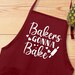Bakers Gonna Bake Apron, Funny Aprons for Women, Christmas Gifts for ...