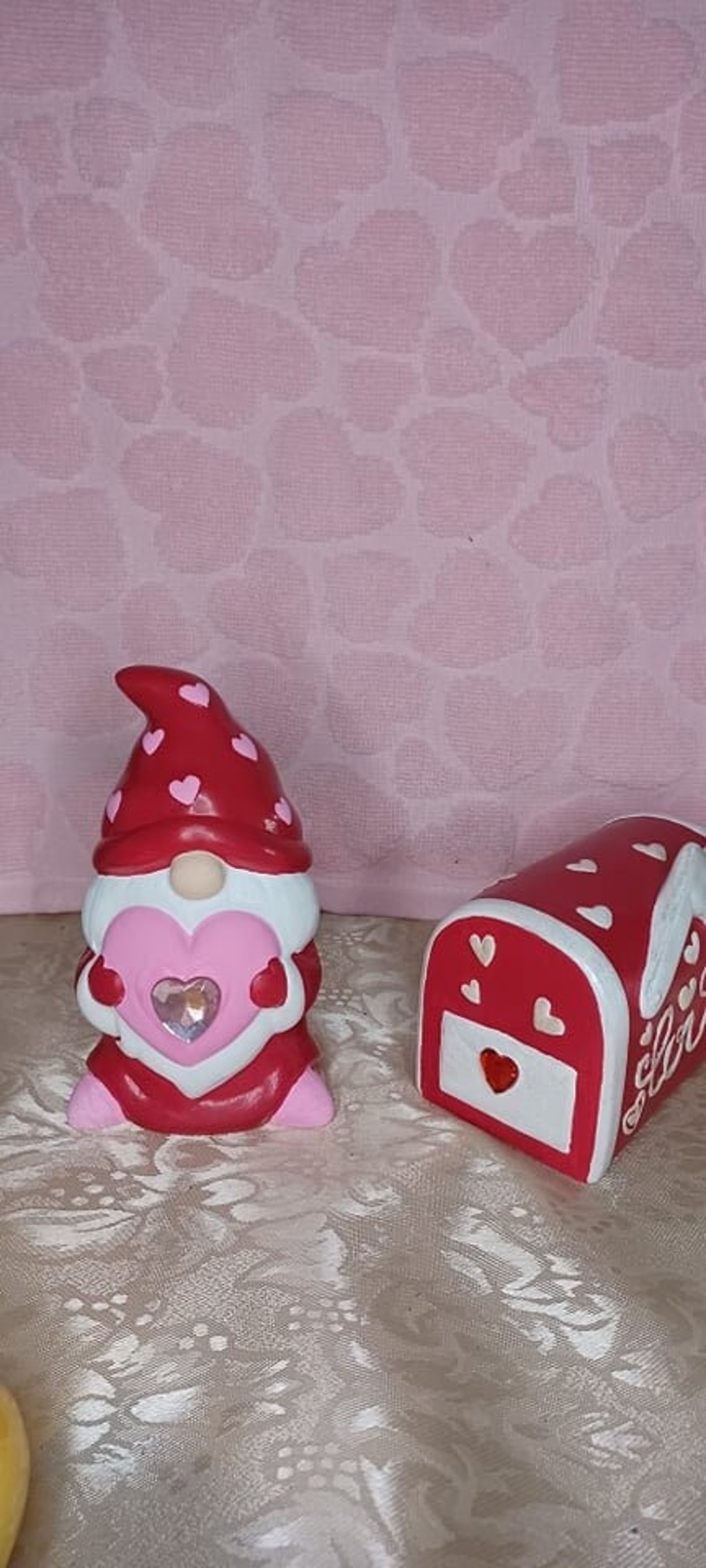 Valentine Gnome, Valentine Mailbox, Gnome Figurine, Gnome Shop - Etsy