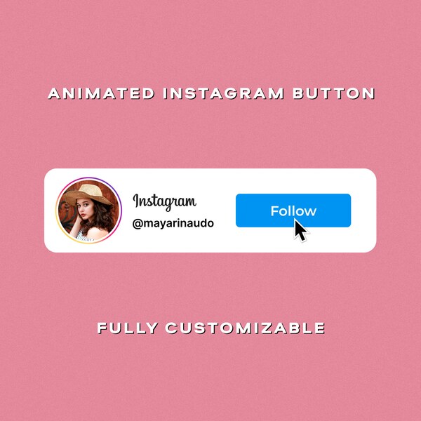 Animated Twitch Follow Button Pop-up Overlay for Stream for Obs ...