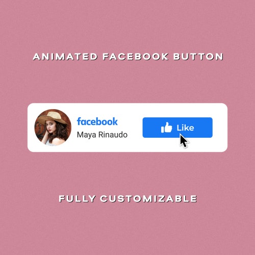 Custom Animated Youtube Subscribe Button Overlay for Intro - Etsy Norway