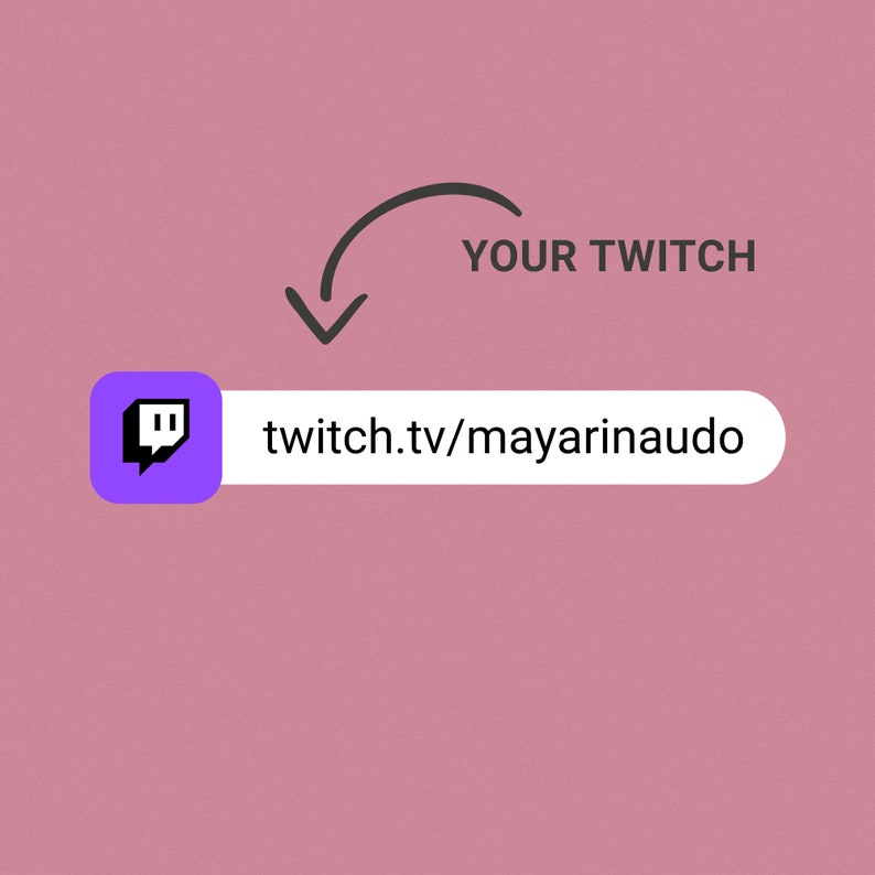 Custom Animated Twitch Button Overlay for Youtube Intro Videos - Etsy