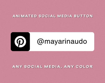 Custom Animated Youtube Subscribe Button Overlay for Intro - Etsy