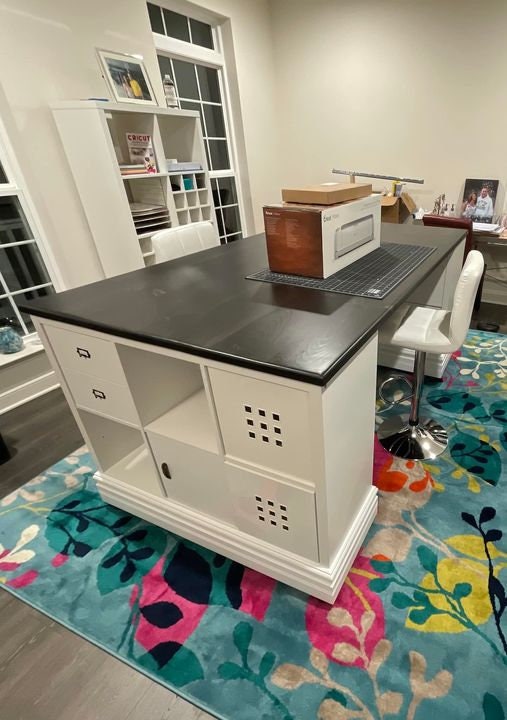 Ultimate Craft Desk Slim With Central Delivery - Etsy