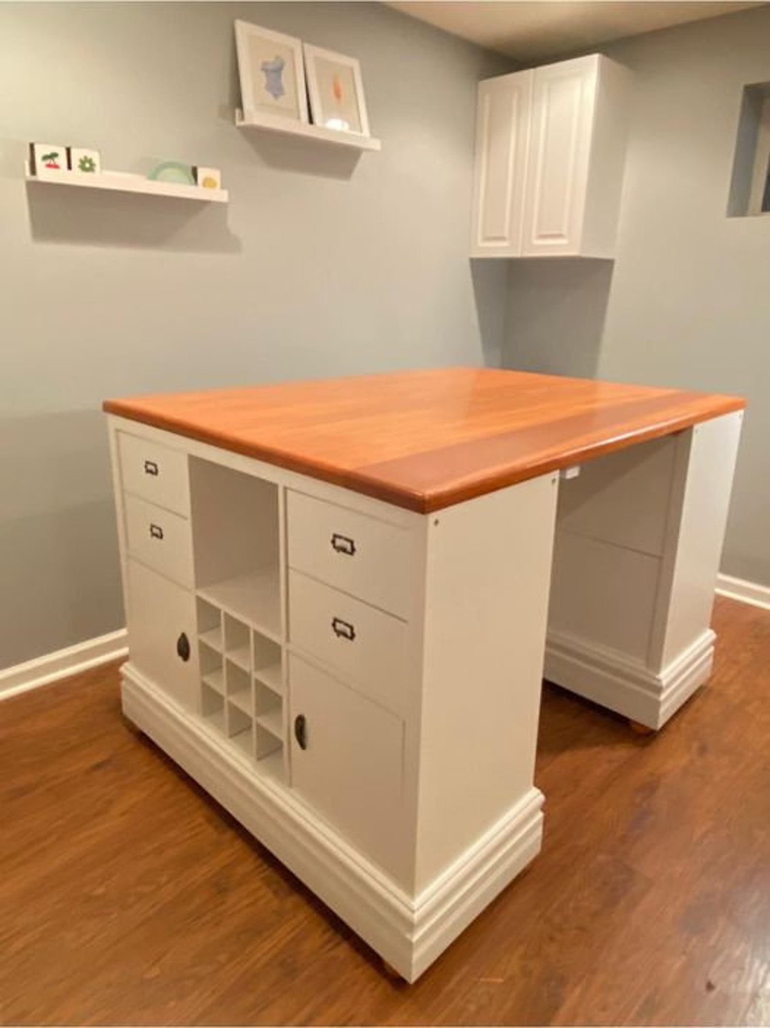 Ultimate Craft Desk Slim Junior With Central Delivery - Etsy