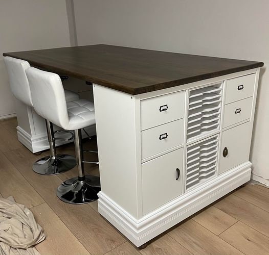 Ultimate Craft Desk Slim With Central Delivery - Etsy