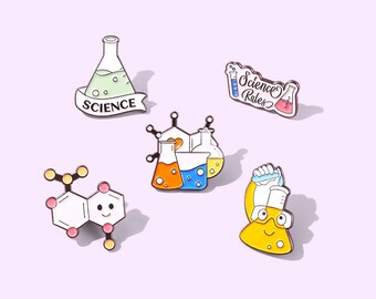 Chemistry Enamel Pin - Etsy