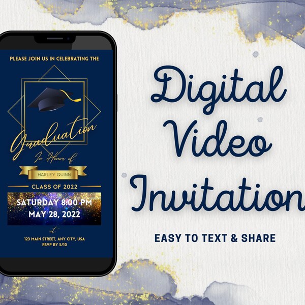 Graduation Invitation Reminder - Etsy