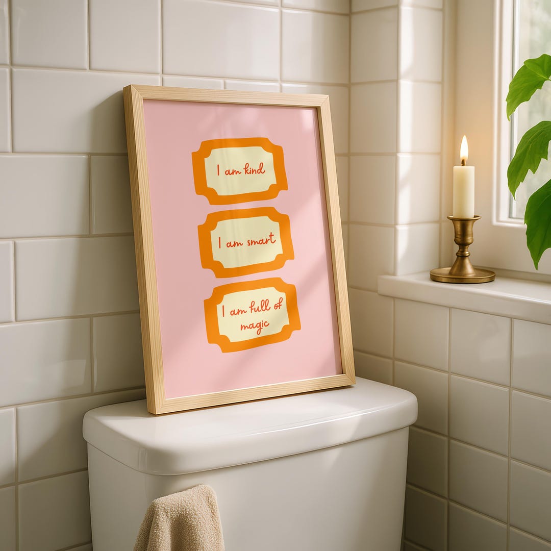 Affirmation Wall Art for Kids Inspirational Classroom Decor Kids Room ...