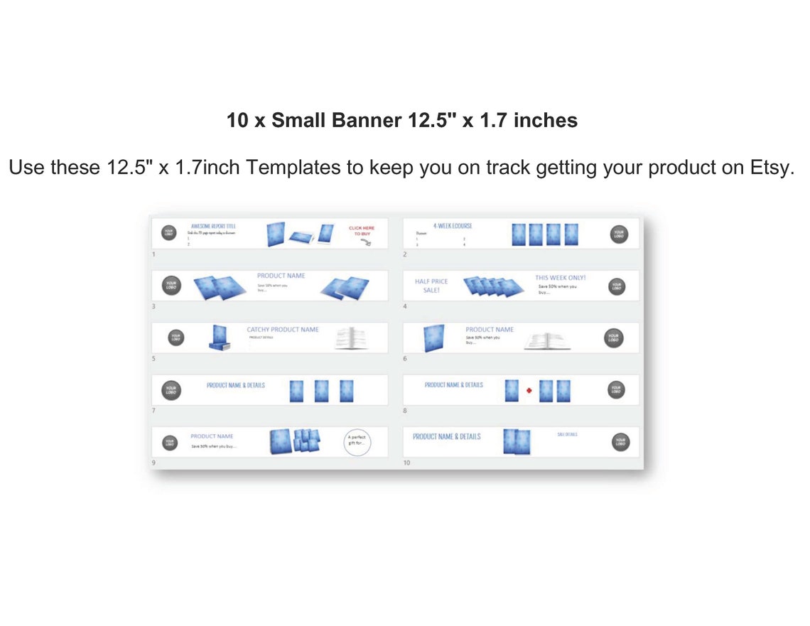 Setting up an ETSY Shop Template Bundle in Powerpoint Format With a ...