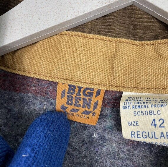 Pick!! Vintage Big Ben Barn Chore Worker Blanket Jack… - Gem