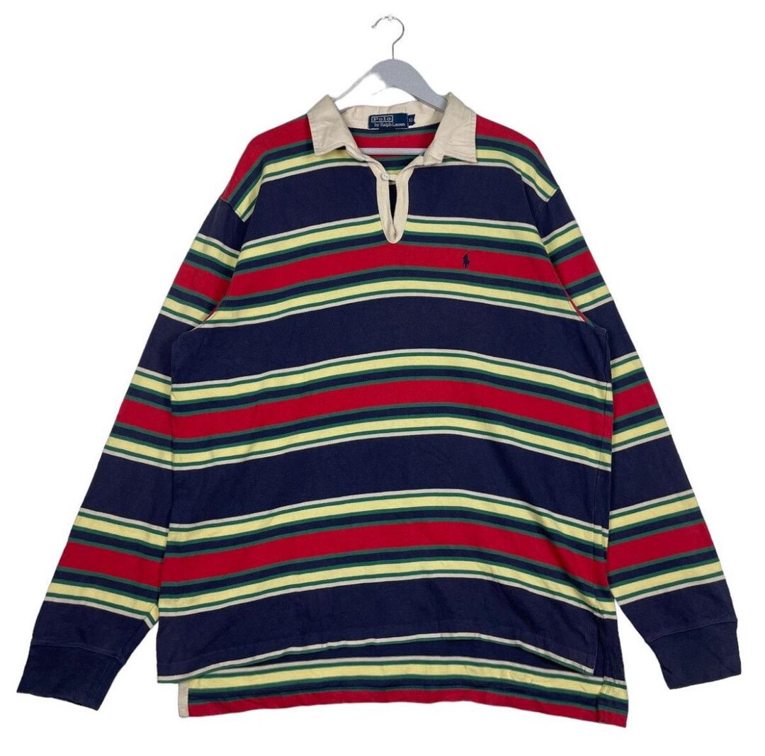 Pick Vintage Polo Ralph Lauren Polo Rugby Shirt Small Pony Logo ...