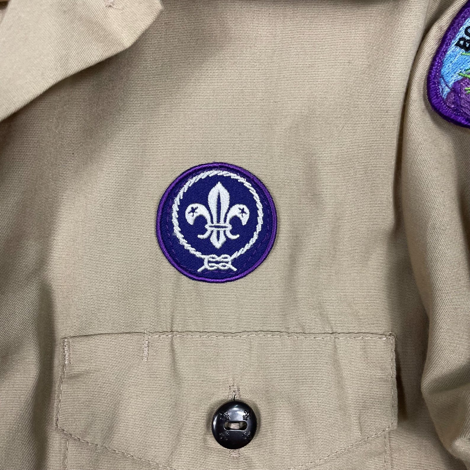 90s American Boy Scout Uniform Shirt Made in Usa Size Medium - Etsy