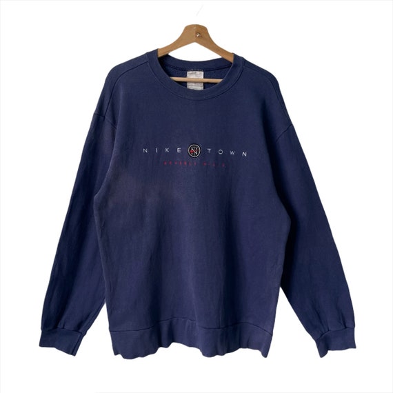 Pick !! Vintage 90 NIKE Town Sweatshirt Beverly Hill Nike Pick !! Vintage 90 NIKE Town Sweatshirt Beverly Hill Nike