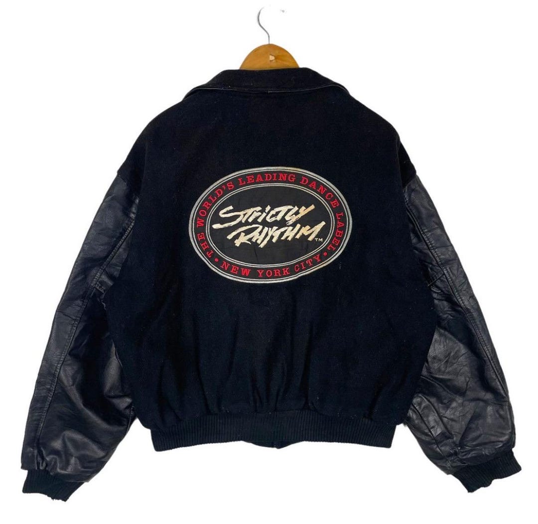 Pick!! 89s Strictly Rhythm Records Label Varsity Wool Bomber College ...