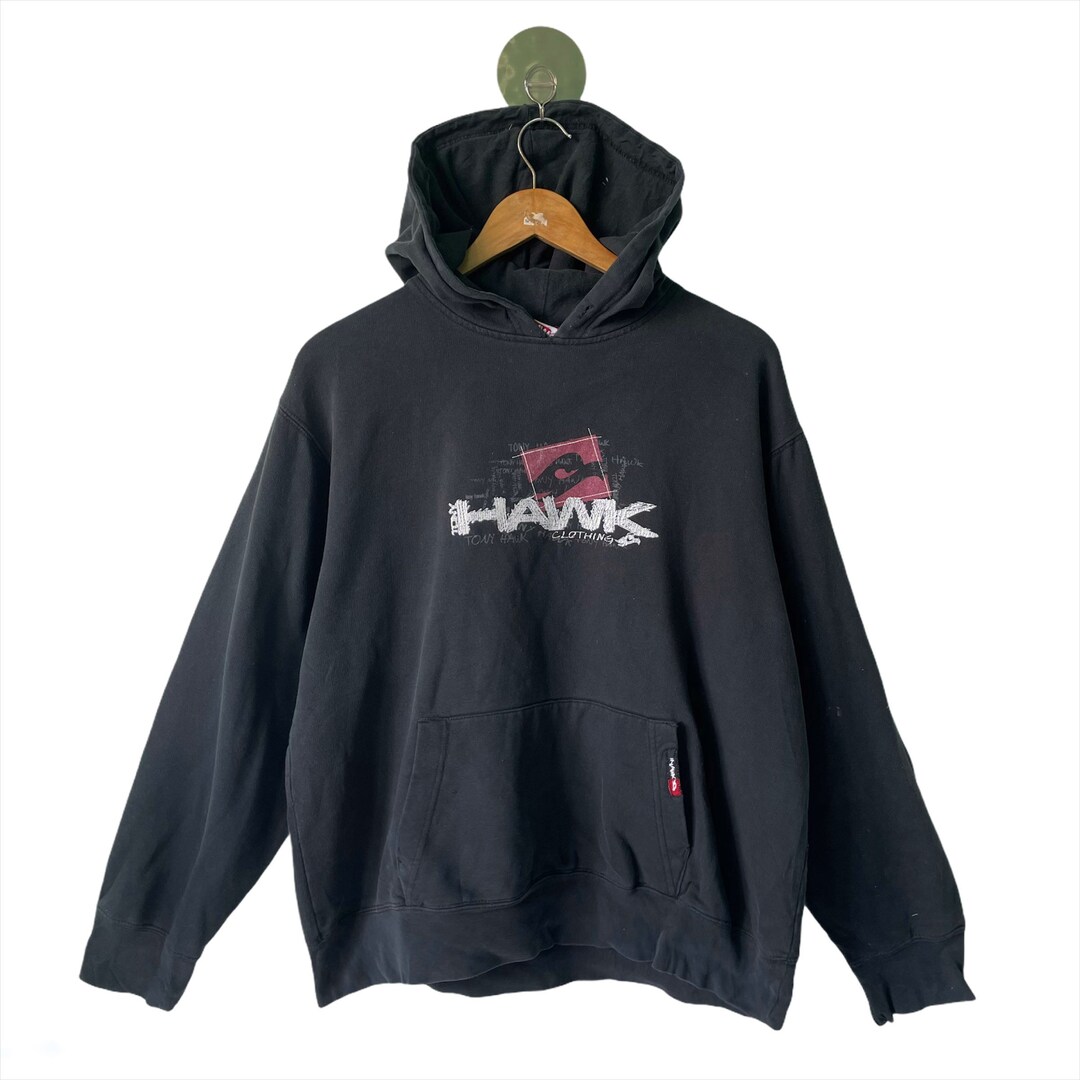 Pick Vintage Tony Hawk Sweater Street Skate Sweater Distressed Pullover ...