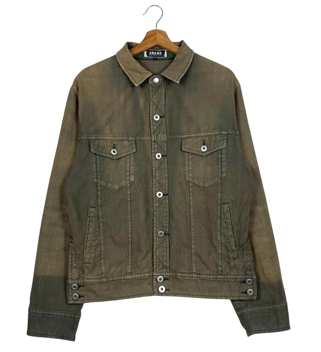 Pick!! BEAMS Japan Biker Truck Flare Jacket Size Medium - Etsy
