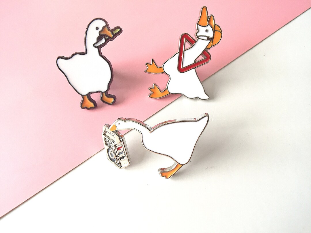 Cygnet Cartoon Animal Enamel Pin Pins Lovely Cute Hard Badge - Etsy