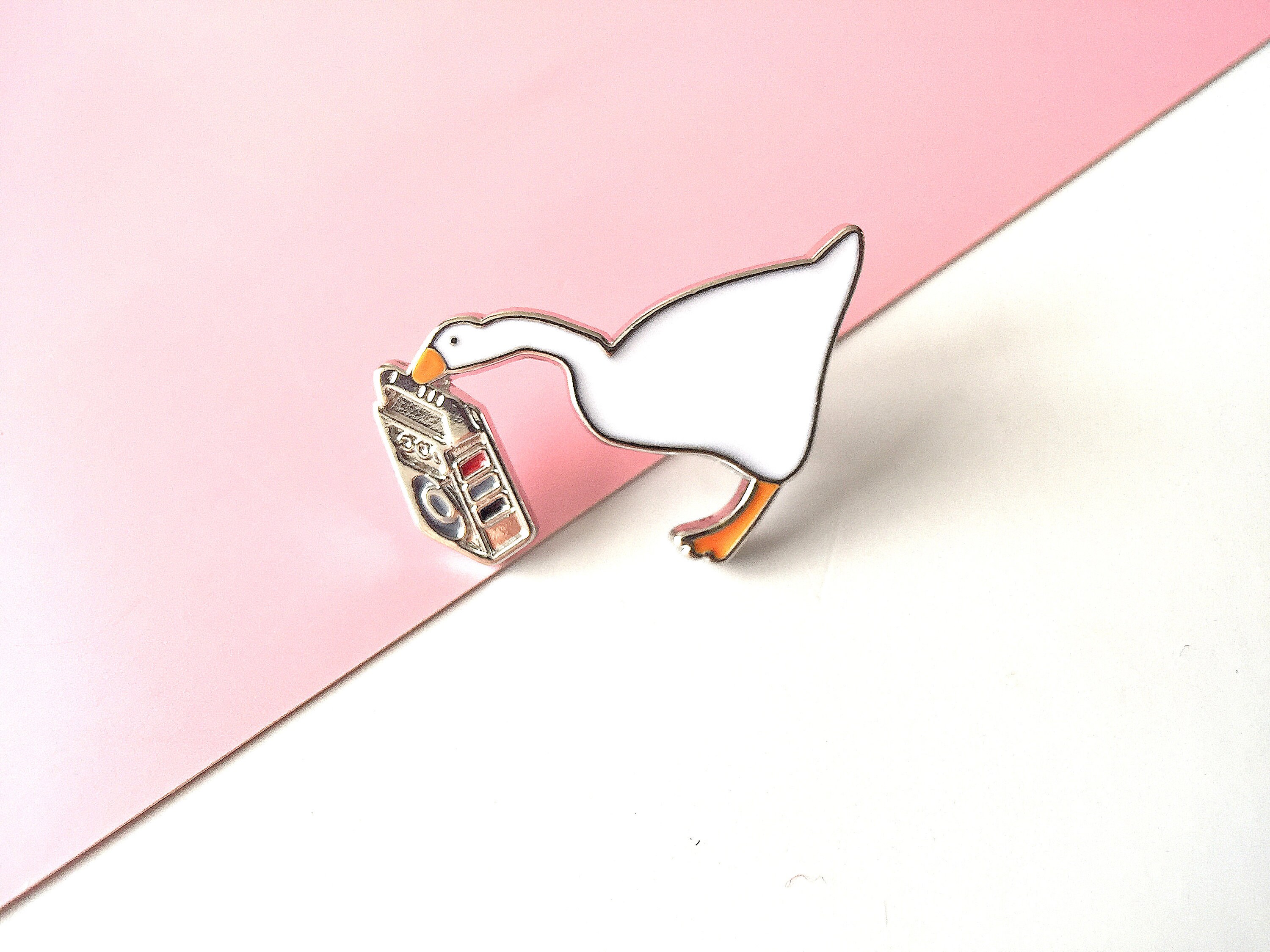 Cygnet Cartoon Animal Enamel Pin Pins Lovely Cute Hard Badge - Etsy