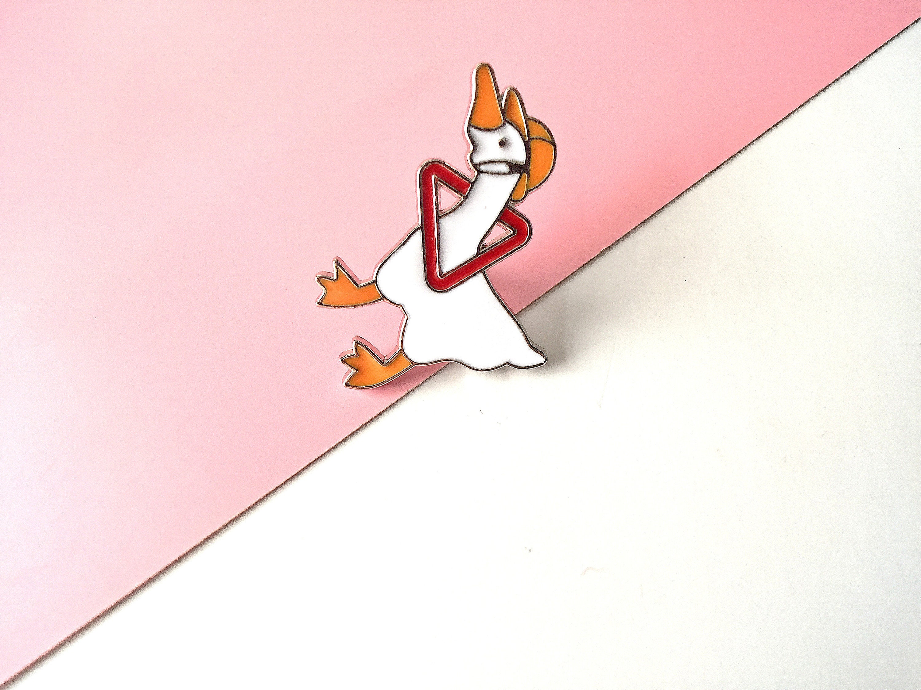 Cygnet Cartoon Animal Enamel Pin Pins Lovely Cute Hard Badge - Etsy