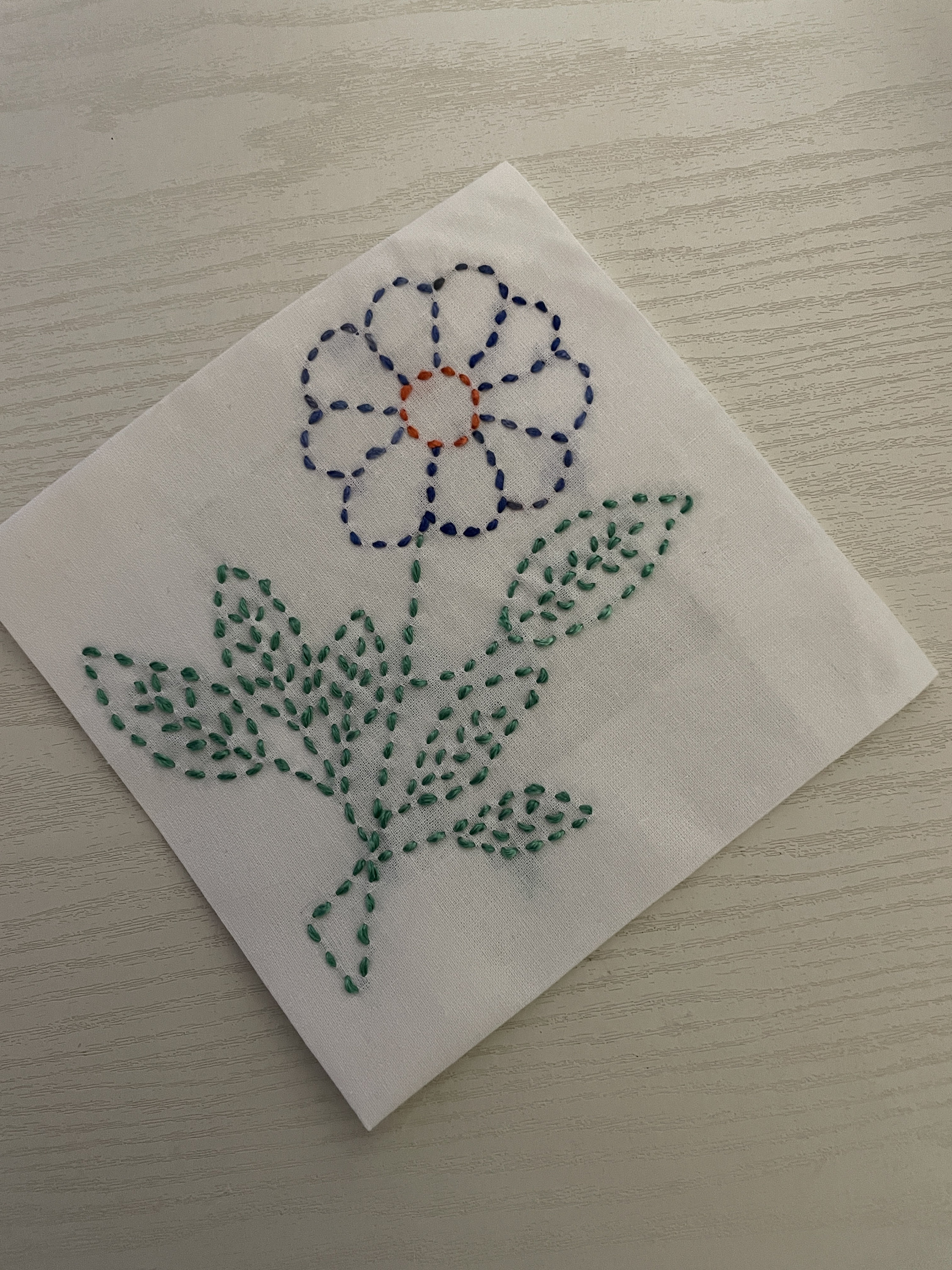 Japanese Sashiko Pdf Pattern Download 15cm by 15cm - Etsy