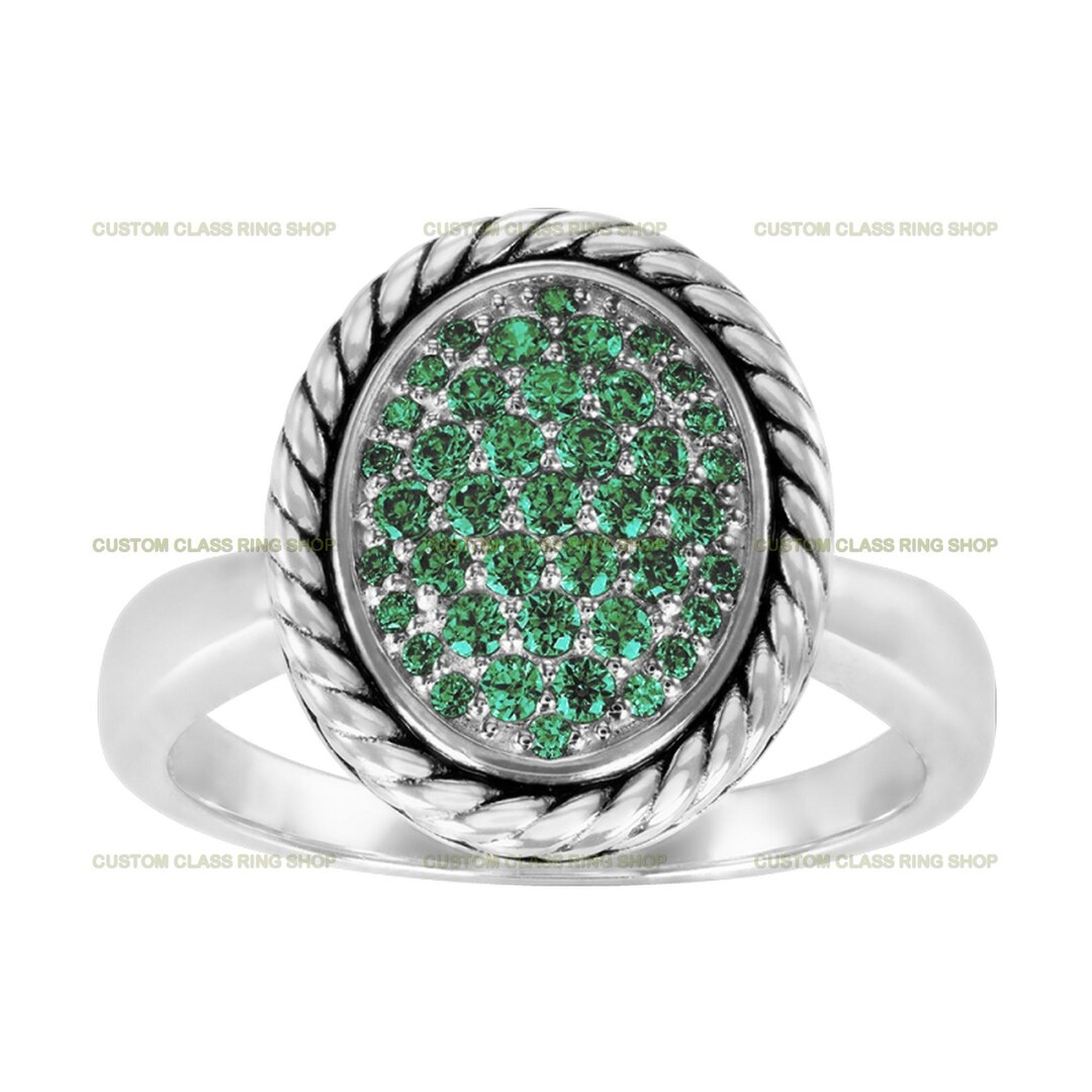 Personalized High School Class Ring - University Collection for Her ...