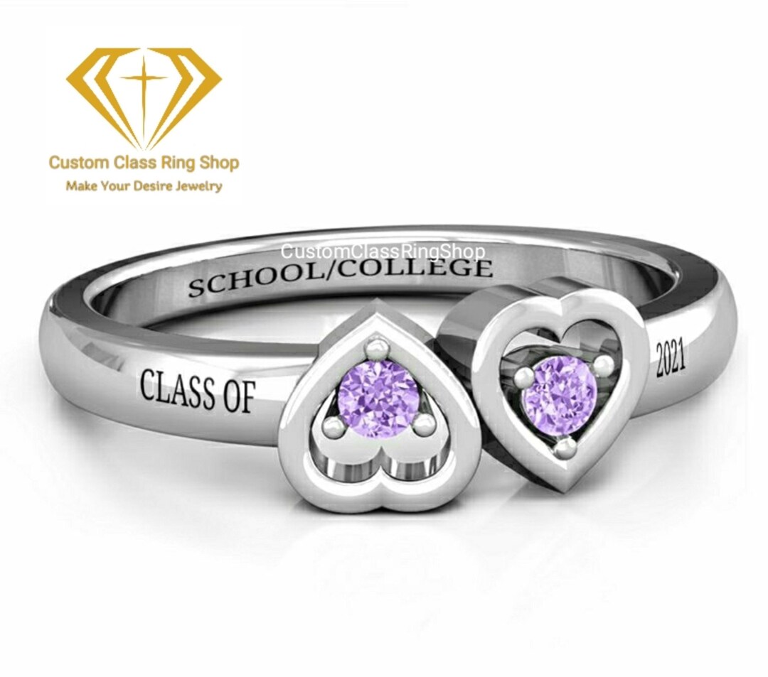Personalized Class Ring, High Shool Ring,class Year Ring,graduation ...