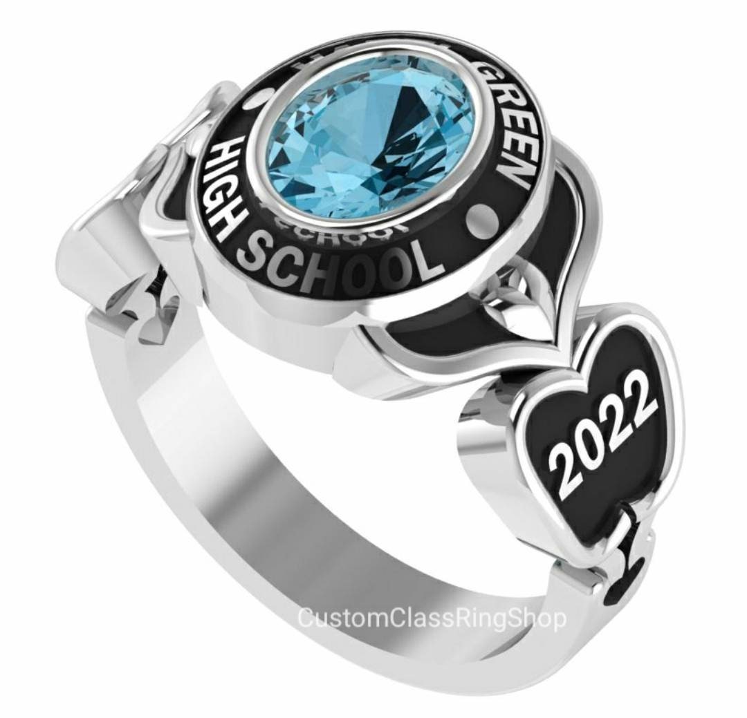 Custom Class Rings School Rings Graduation Rings College - Etsy