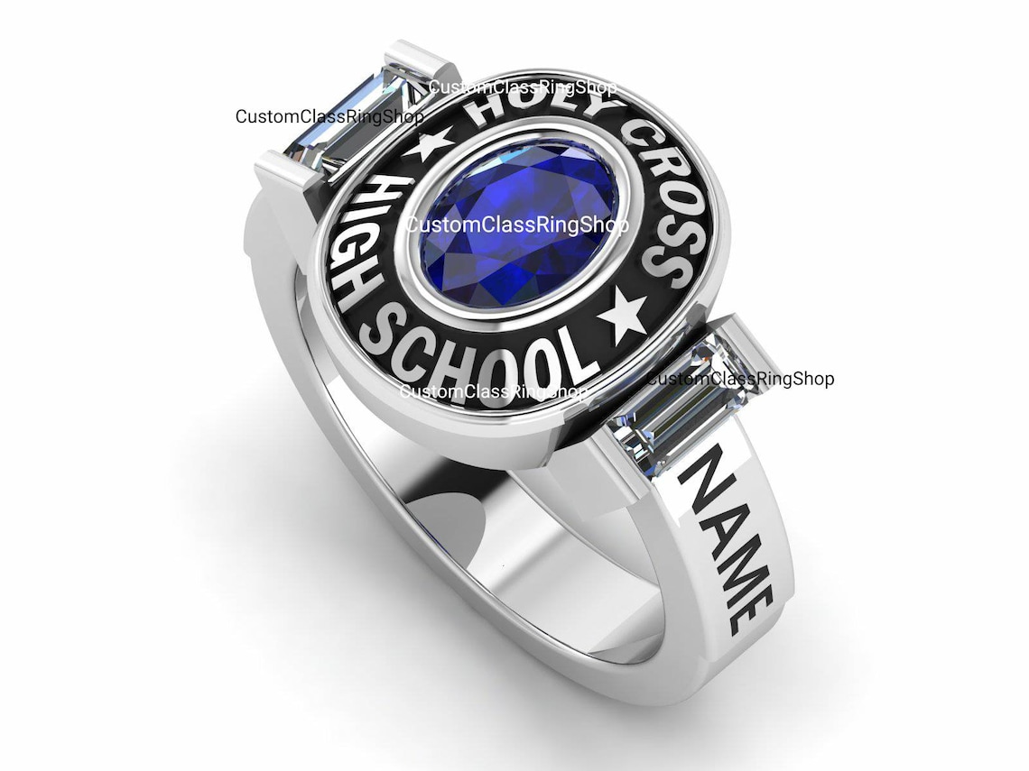 Class Rings University Ring for Women College, High School Class Ring ...