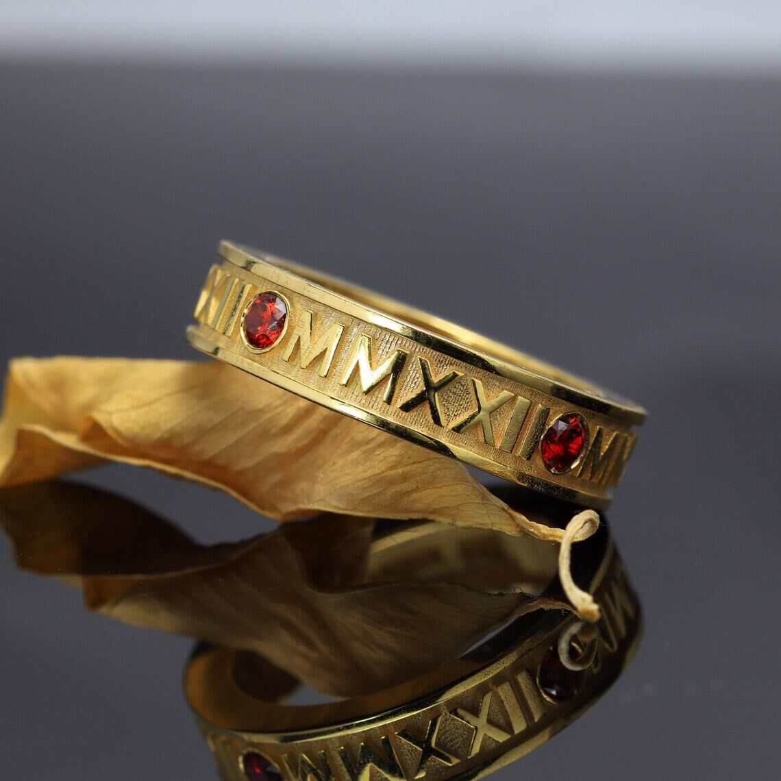 Roman Numeral Class Rings Ring for Women High School Class - Etsy