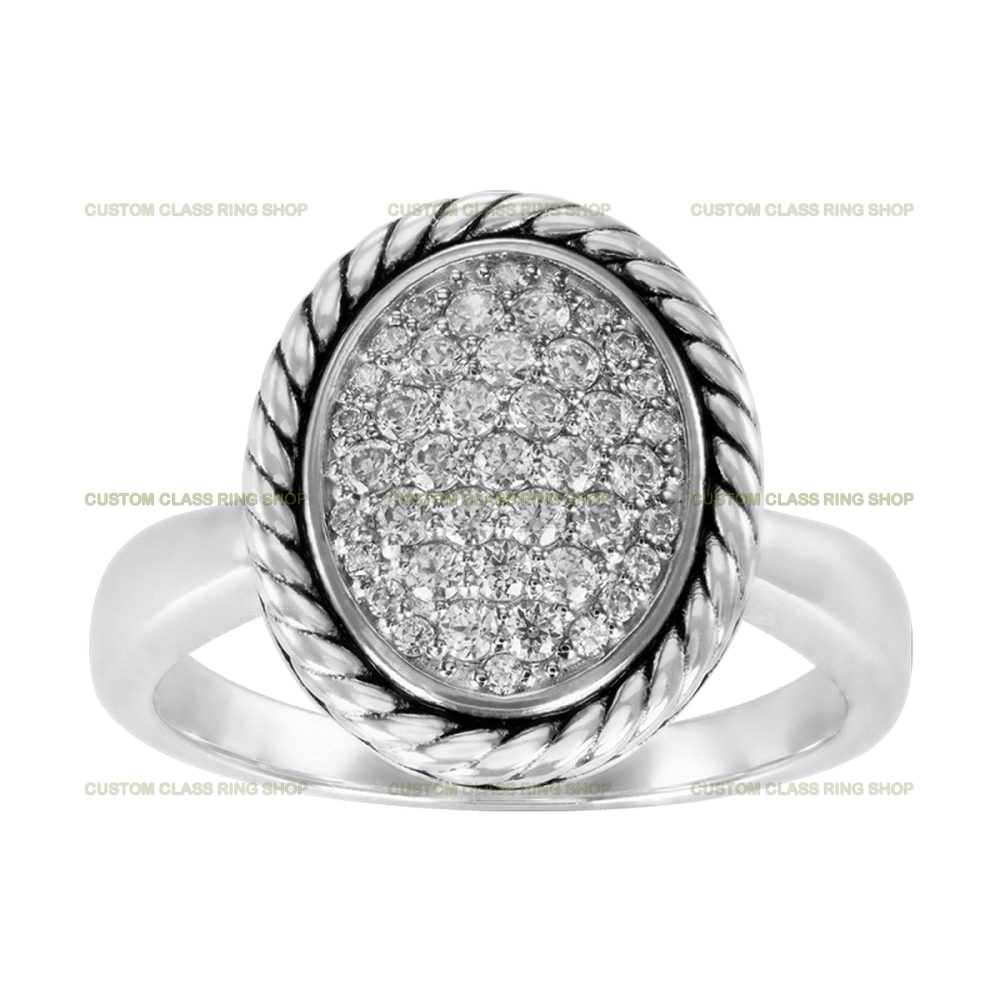 Personalized High School Class Ring - University Collection for Her ...