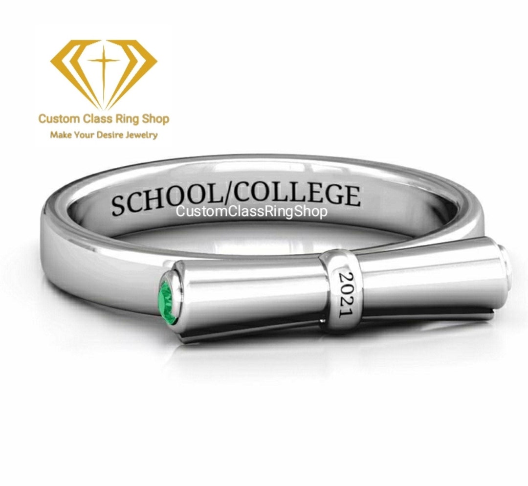 Graduation Gift, Class College Ring, Custom Class Ring, Graduation Ring ...