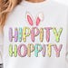 Hippity Hoppity PNG, Easter Bunny Sublimation, Spring Carrot Clipart ...