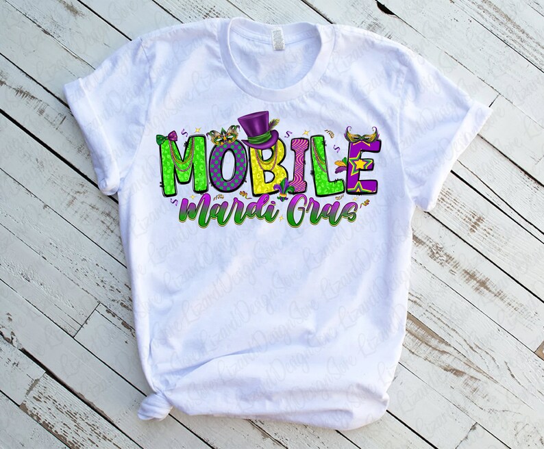 Mobile Mardi Gras Png Sublimation Design, Mardi Gras Png, Mobile ...