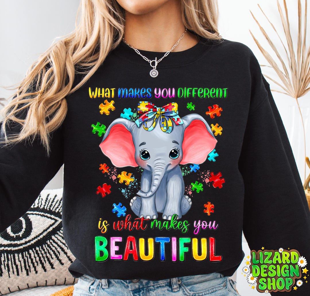 What Makes You Different is What Makes You Beautiful Png,autism ...