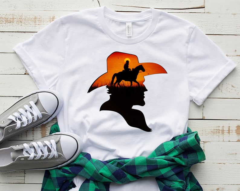 Cowboy Png Sunset Rodeo Rodeo Cowboy Hat Western Png Wild | Etsy