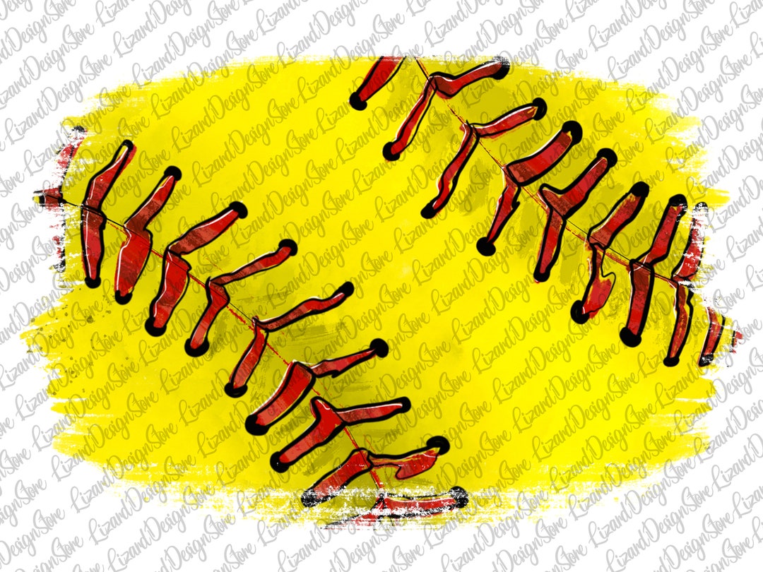 Distressed Softball Splash Frame Design, Background PNG Design ...