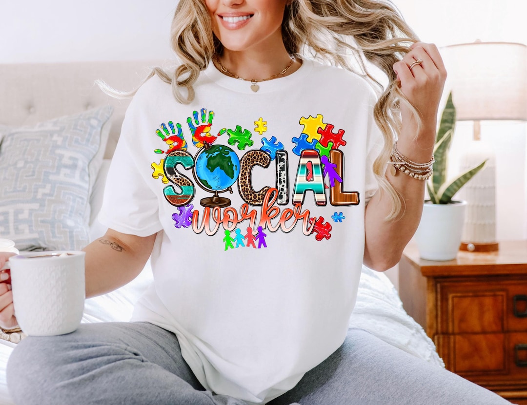 Social Worker Png Sublimation Design Download, Western Social Worker ...