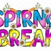 Spring Break Png Sublimation Design Download, Happy Easter Day Png ...