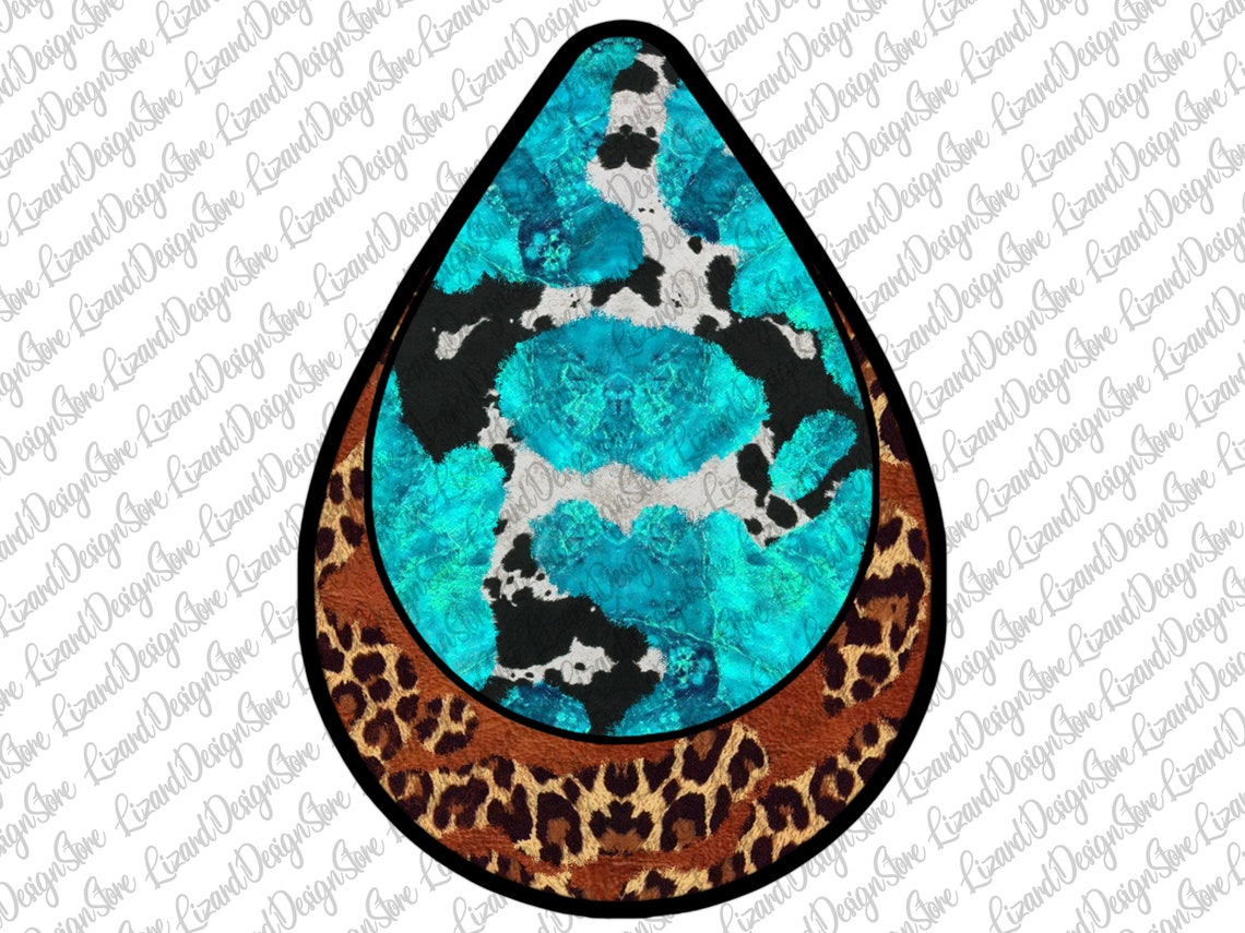 Western Teardrop Earring Bundle Png, Teardrop Bundle, Western Png ...