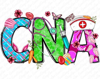 Easter CNA PNG Sublimation - Etsy