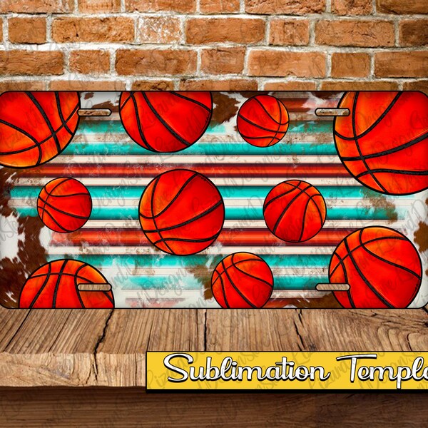Basketball License Plate Png - Etsy