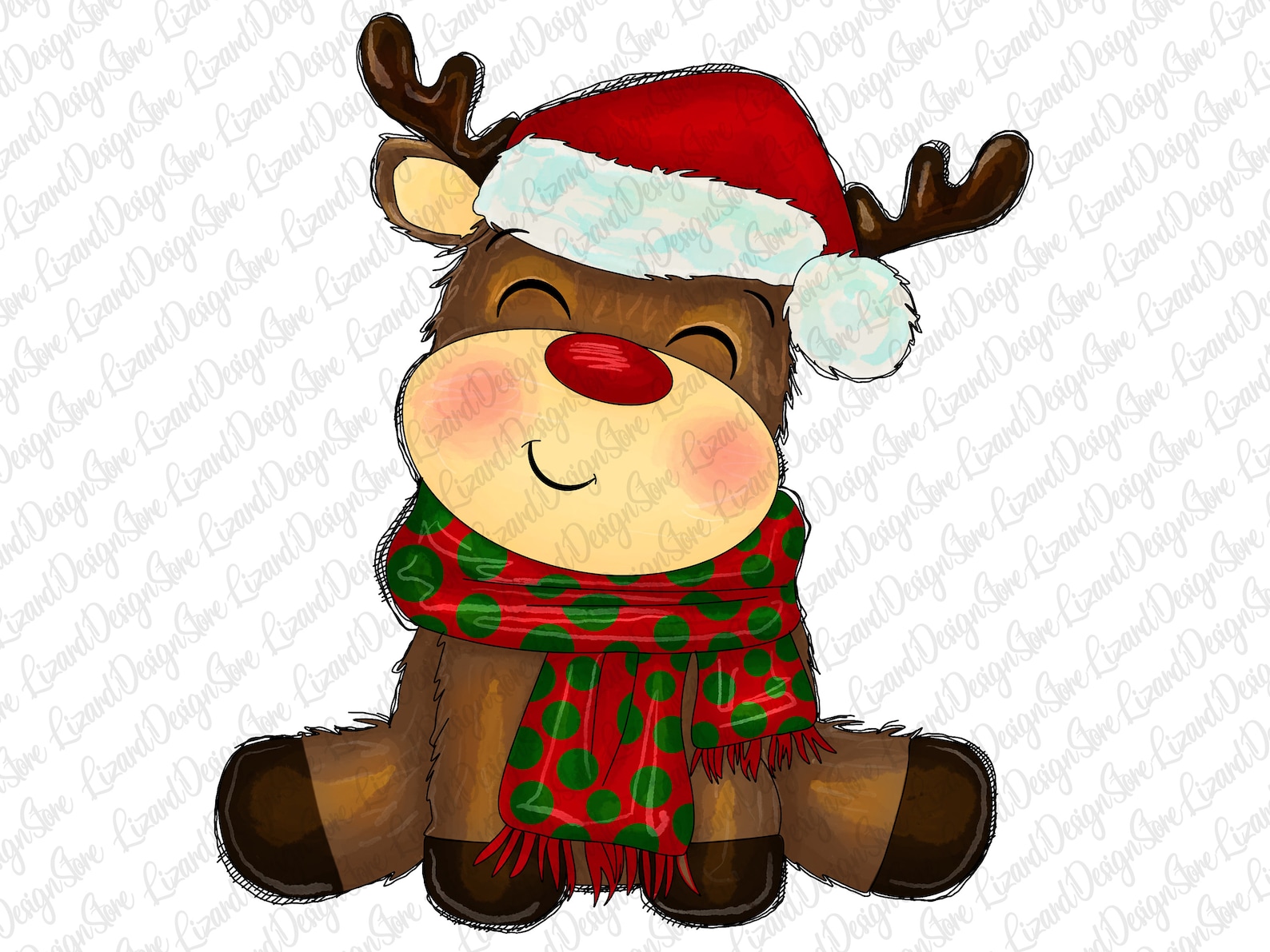 Christmas Baby Reindeer Png Christmas Png Cute Reindeer Png - Etsy