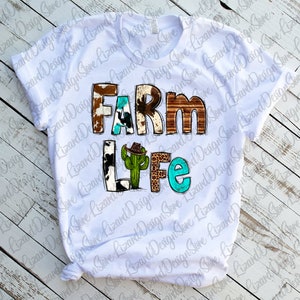Farm Life Png, Western Farm Life Png Sublimation Design, Western Design ...