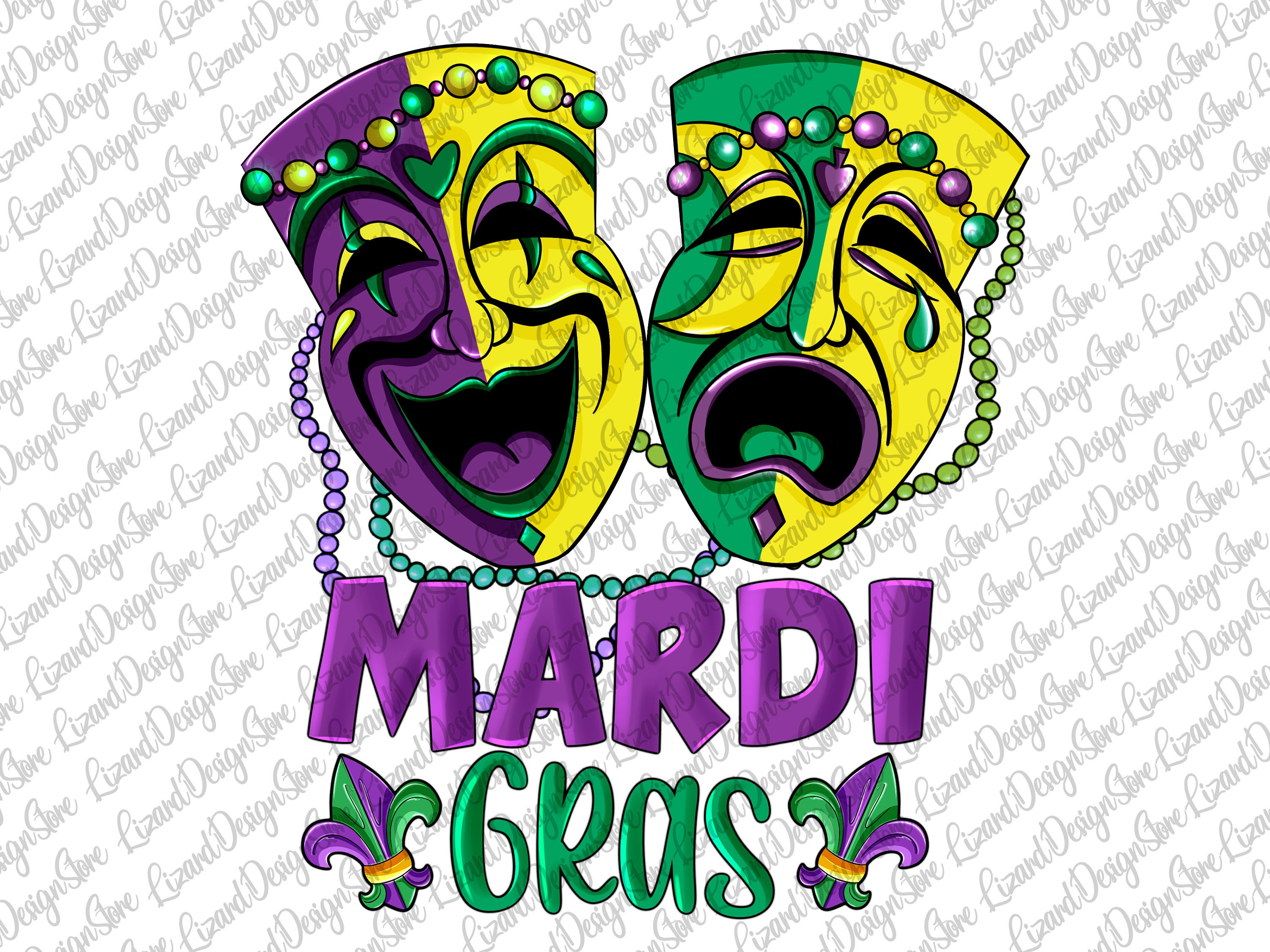 Laugh Now Cry Later Mardi Gras Masks