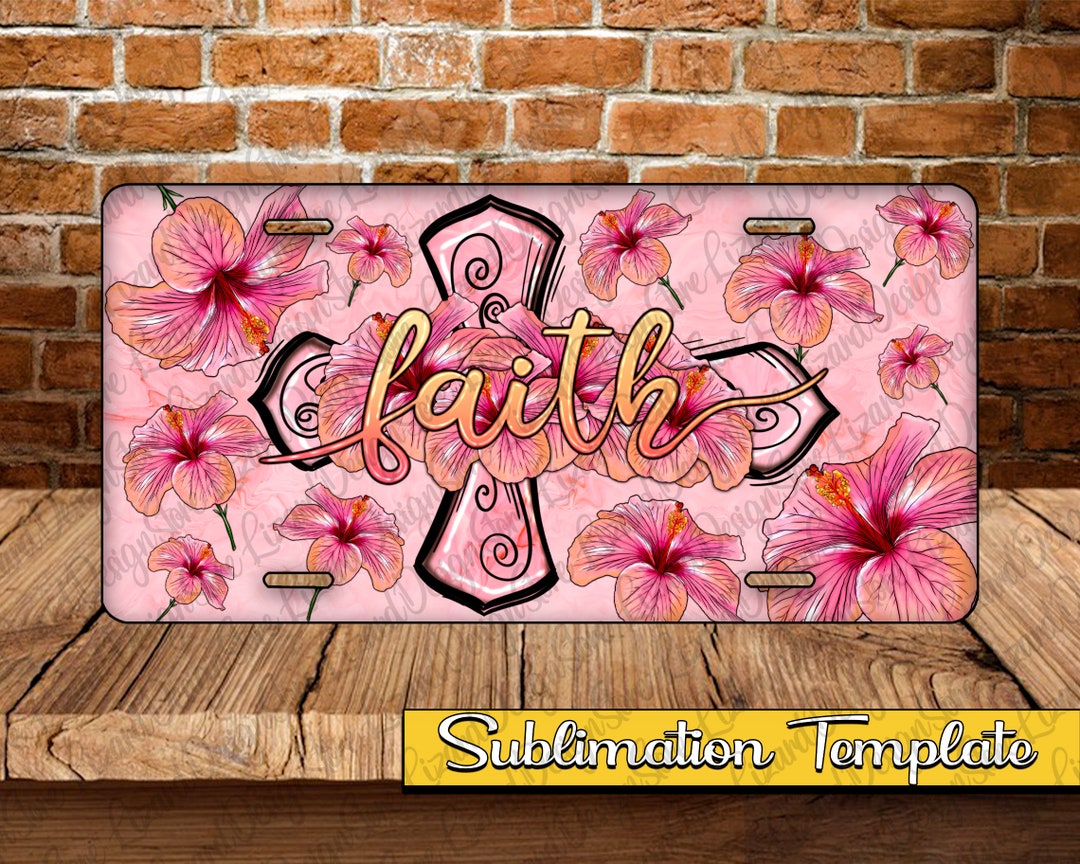 Faith License Plate Png,jesus License Plate Png,faith License Plates ...